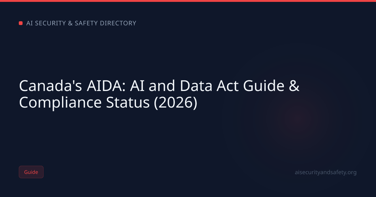 Canada's AIDA: AI and Data Act Guide & Compliance Status (2026) | AI ...